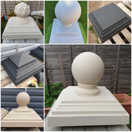 concrete pillar caps and coping stone For Sale in Hayes | Preloved