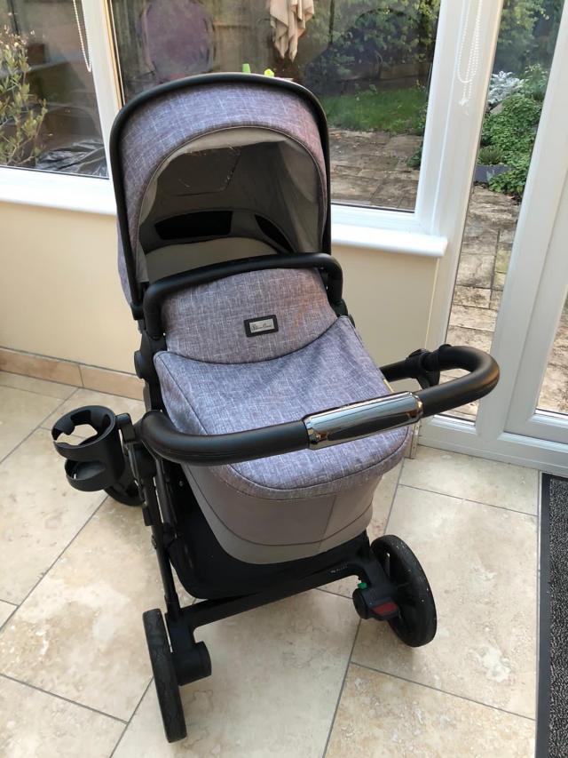 Silver Cross Coast Travel System - Limestone / Grey For Sale in ...
