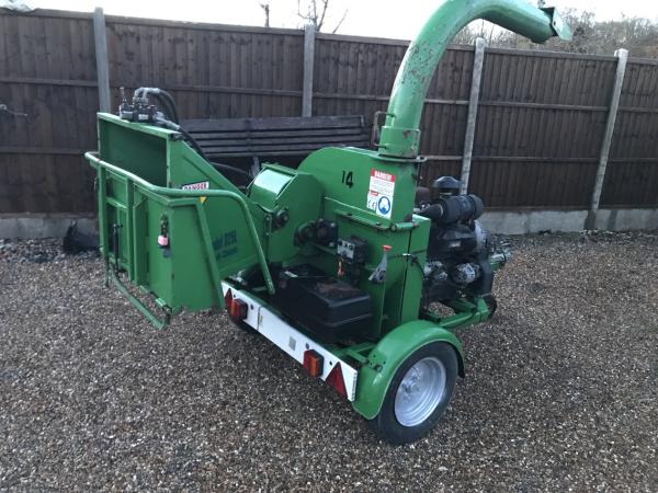 Diesel wood chipper 6” blue chip For Sale in Horley, Surrey | Preloved