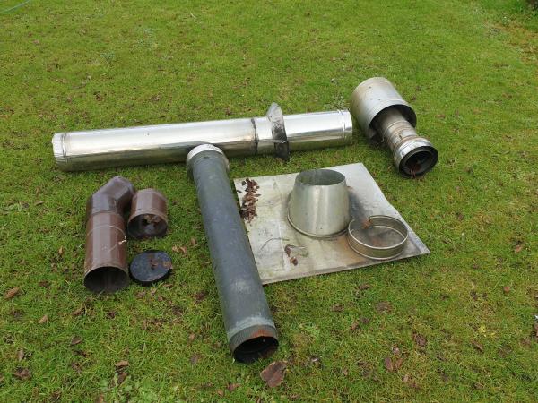Rayburn flue pipe pieces, cowling etc For Sale in Helston, Cornwall ...
