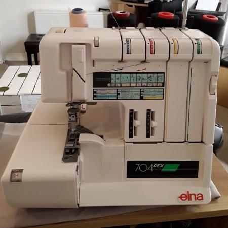 Elna 704 DeX flatlock/ overlocker For Sale in Derby, Derbyshire | Preloved