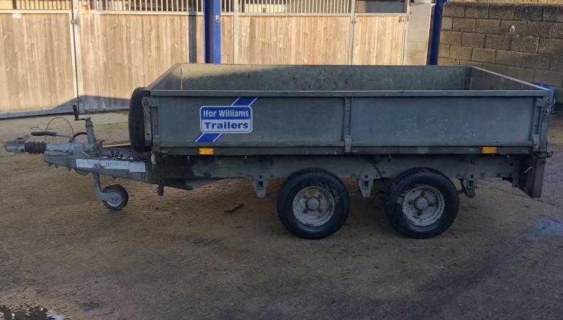 Ifor Williams LT85 Twin Axle Dropside Braked Trailer 2000Kg For Sale in ...