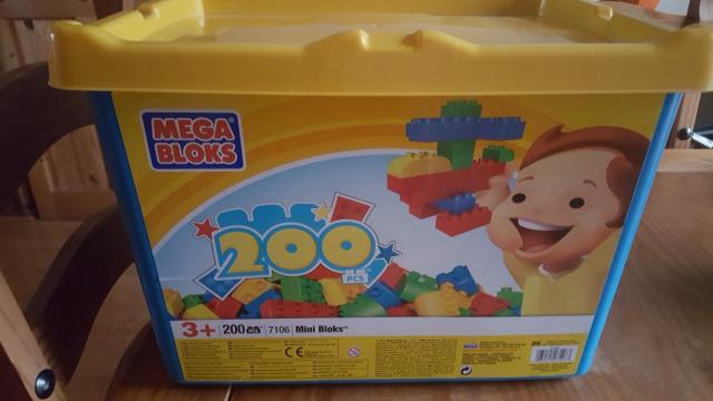 Large Plastic Container 200 Mega Bloks For Sale in Morecambe ...
